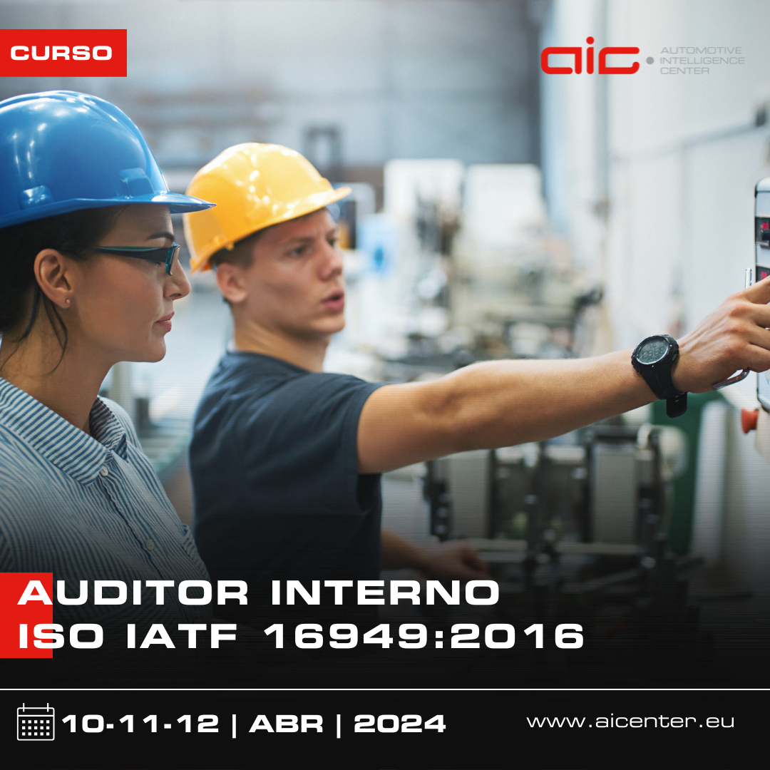 Curso – Auditor interno ISO IATF 16949:2016 - Acicae